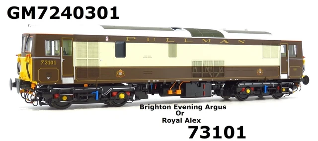 HELJAN GM7240301 CLASS 73 Pullman Electro-Diesel O Gauge (1:43 Scale) £ ...