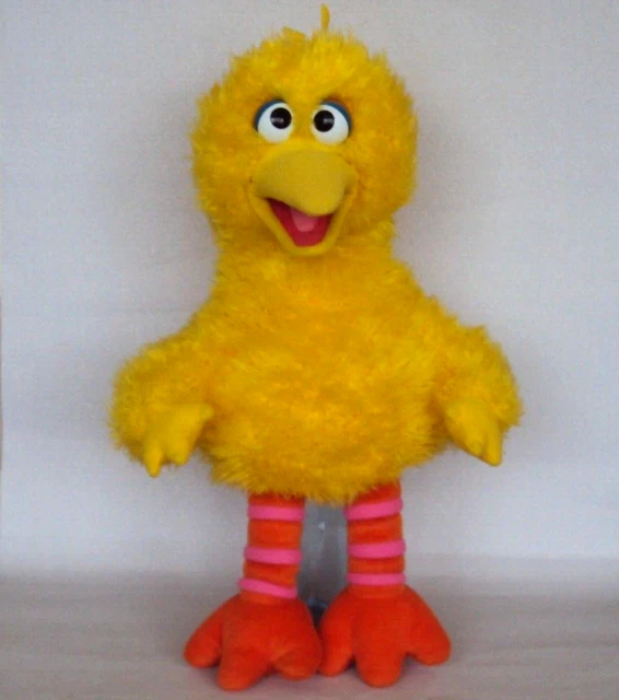 SESAME STREET BIG Bird Hand Puppet 18" Vintage 2007 by Sesame Place ...