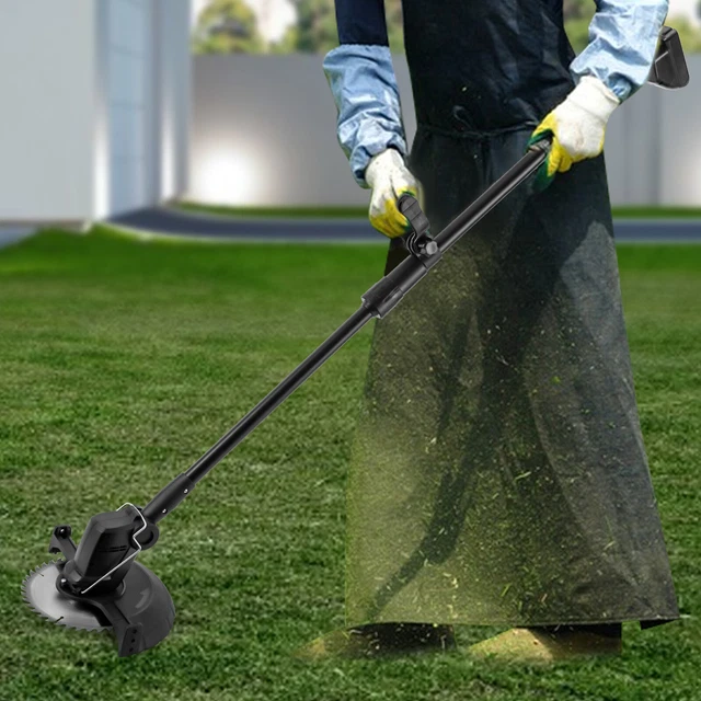 TAGLIAERBA A BATTERIA 21 V decespugliatore tagliaerba con Akuu trimmer ...