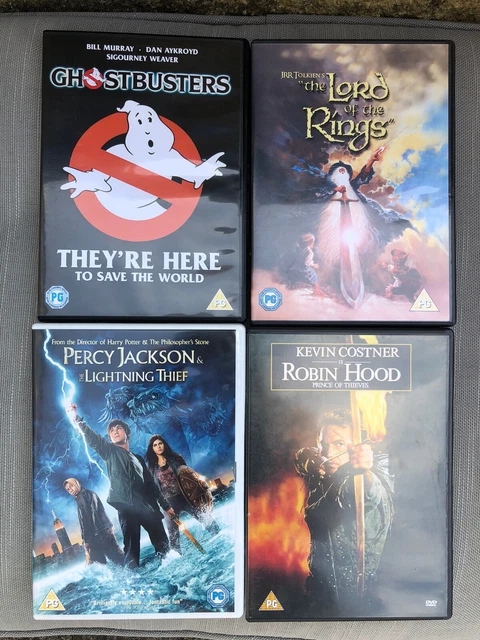 PG KIDS DVD Bundle Incl. Percy Jackson, Ghostbusters & Lord Of The ...