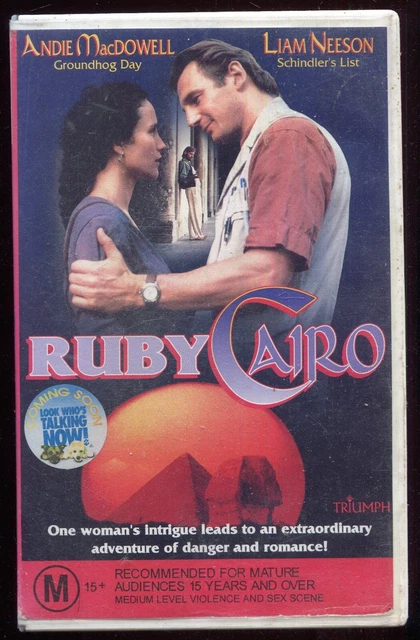 RUBY CAIRO TRIUMPH Home Video Tape VHS Liam Neeson $30.00 - PicClick AU