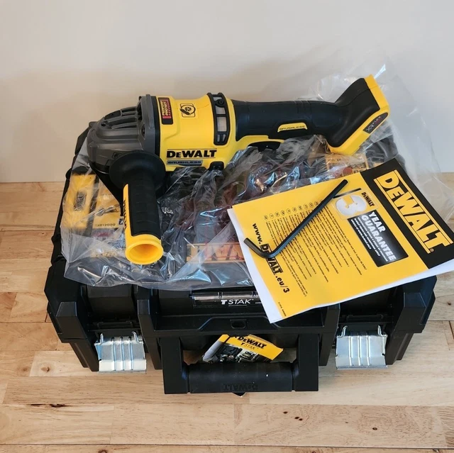 DEWALT DCG418N 54V 5" 125mm FlexVolt XR Cordless Angle Grinder High ...