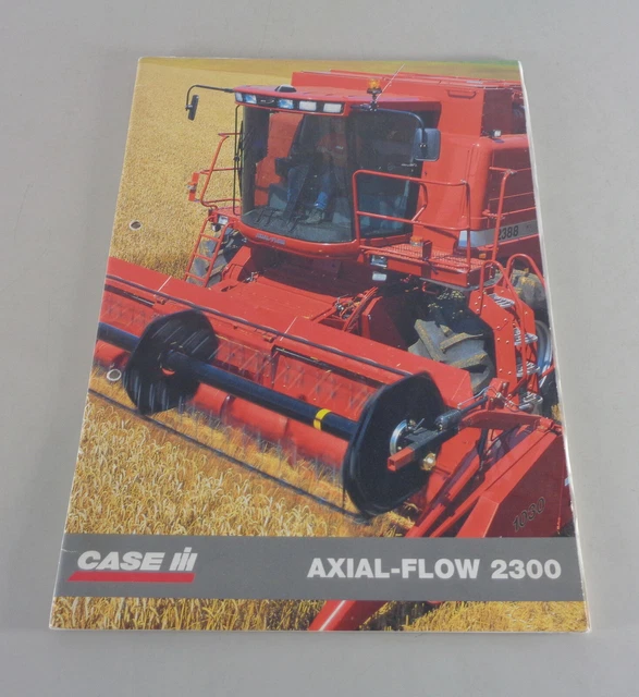 PROSPECTUS/BROCHURE CASE IH Axial - Flow - Combine Harvester 2300 By ...
