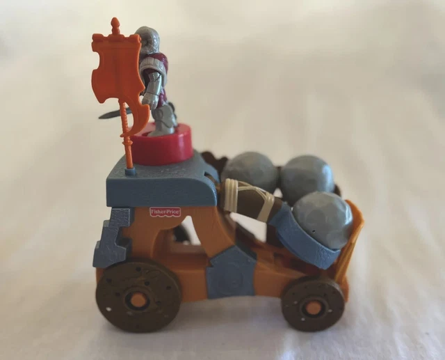 MATTEL-IMAGINEXT EAGLE TALON Castle Catapult Stone Launcher $35.00 ...