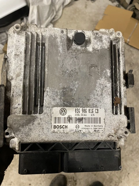 VOLKSWAGEN GOLF MK5 Engine Ecu 1.9 Tdi Bkc 03G906016Cb EUR 29,01 ...