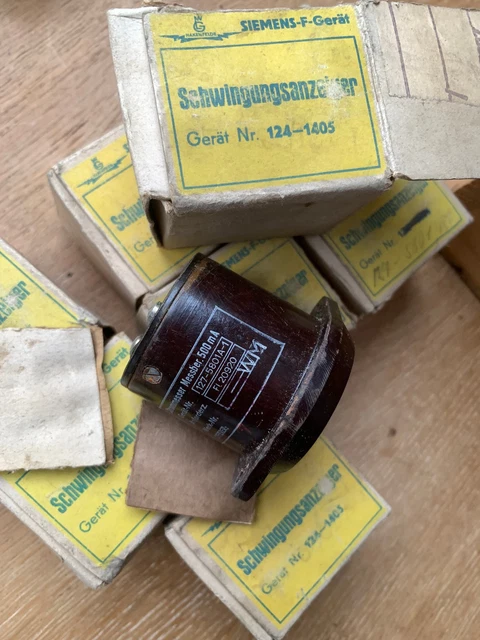 SCHWINGUNGSANZEIGER FUG16 FL 20920 Luftwaffe NOS Funk Me 109 FW190 EUR ...