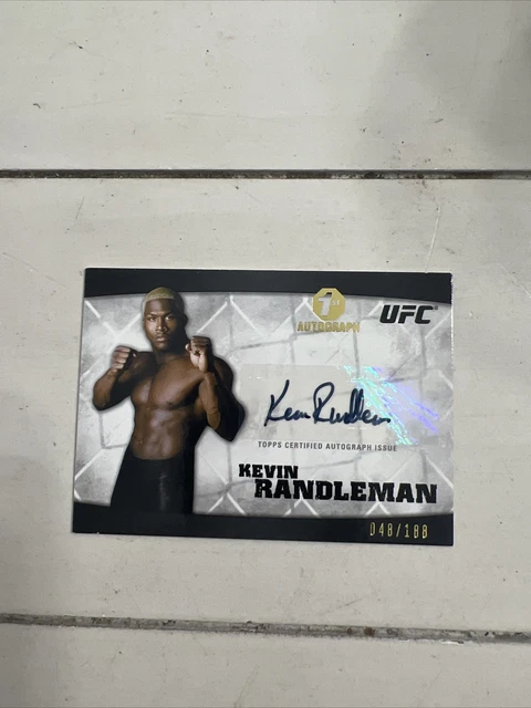 UFC 2010 KNOCKOUT Kevin Randleman recrue autographe 48/188 EUR 55,27 ...
