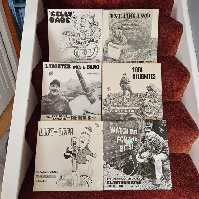 BLASTER BATES RECORD Collection Job Lot Of 6 Albums Complete Set Vol 1 ...