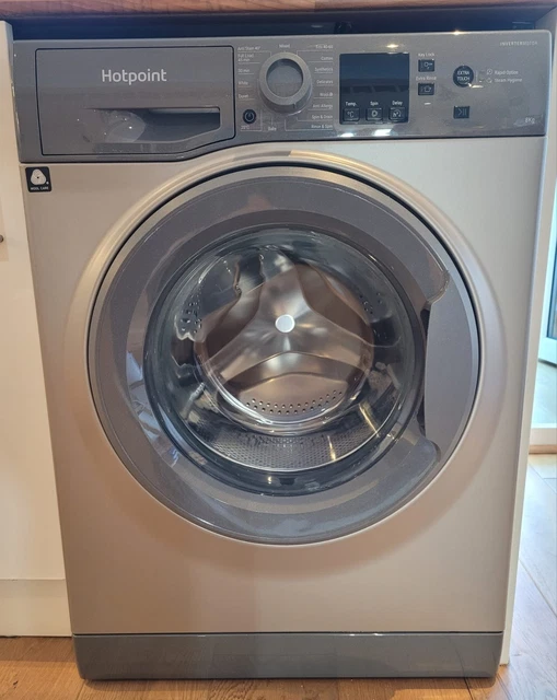 HOTPOINT HOTNSWM864CGGUKN 8KG 1600 Spin Washing Machine - Graphite. 1 ...