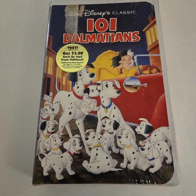 101 DALMATIANS VHS 1992 Clamshell Sealed Brand New £8.08 - PicClick UK