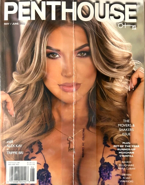 PENTHOUSE MAGAZINE MAY / June Issue Split Cover Sealed in Publishers ... PENTHOUSE MAGAZINE MAY / June Issue Split Cover Sealed in Publishers ...