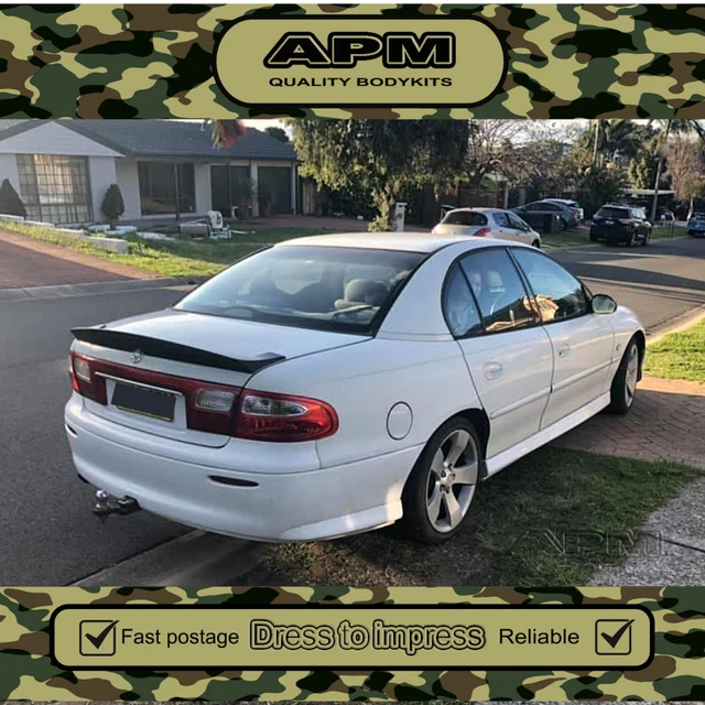 PLASTIC REAR BOOT Ducktail Spoiler Wing For Holden VT VX Sedan 1997 ...