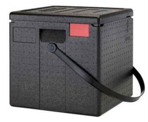 FOOD DELIVERY BOX with Vents & Handle Thermal Pizza Deliveries EPP Hot ...