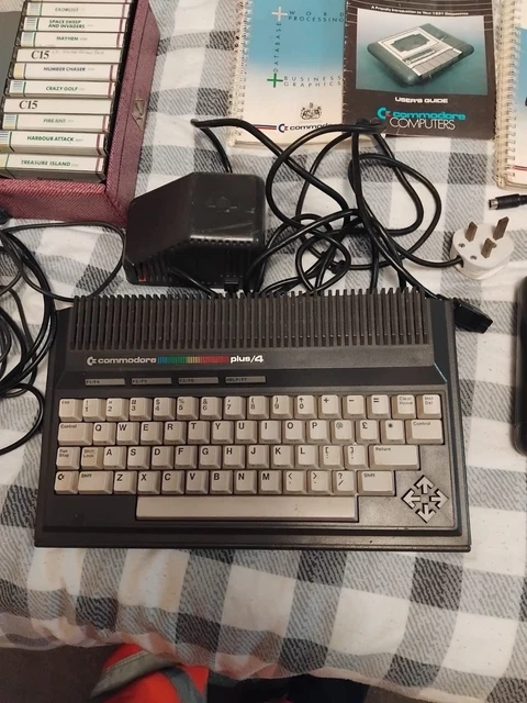 RARE VINTAGE COMMODORE Plus 4 Computer System (Mint) £66.07 - PicClick UK