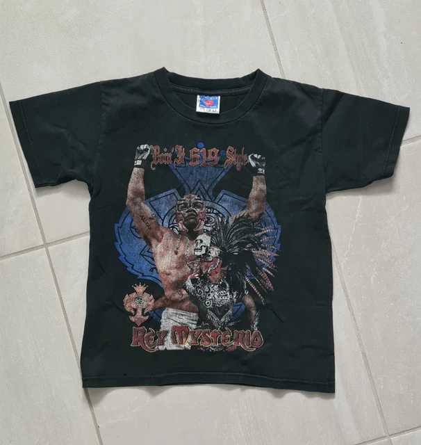 VINTAGE RAY Rey Mysterio Club 619 T-Shirt Size: 7/8 Boys. $40.00 ...