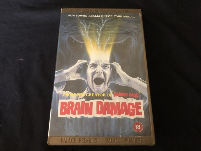 BRAIN DAMAGE VHS Big Box Palace Premiere Horror Video £15.00 - PicClick UK