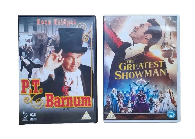 THE GREATEST SHOWMAN / P.T. Barnum DVD - Two Biopic Drama / Musical ...