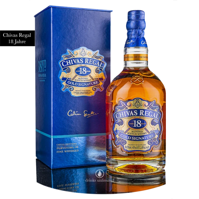 CHIVAS REGAL 18 Jahre Gold Signature Scotch Whisky 40% 0,7l Schottland EUR 62,50 - PicClick DE