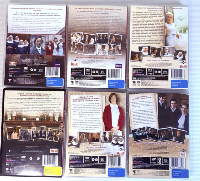CALL THE MIDWIFE DVD Series 1,2,3,4,5 & S3 Xmas Special S5 new/sealed ...