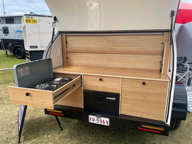 JAG CAMPER GLIDER Teardrop Trailer POD j suits EV PHEV HEV vehicles ...
