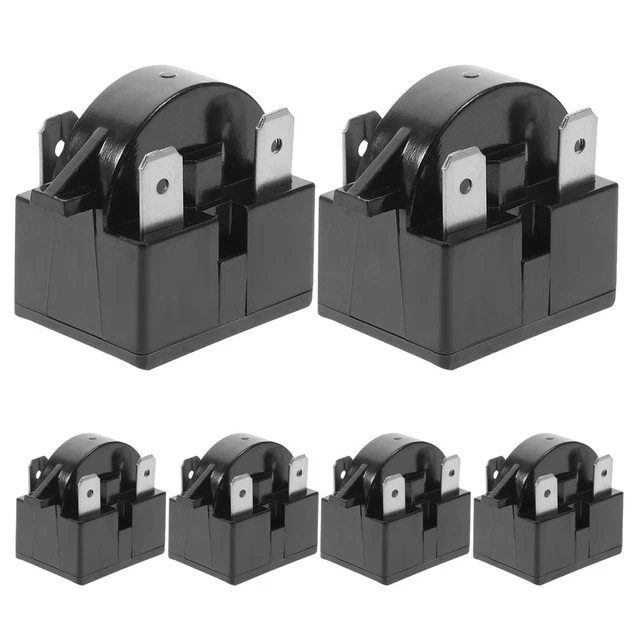 6 PCS MINI Fridge Relay Freezers Compressor Thermal Overload Protector ...