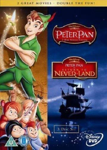PETER PAN/PETER PAN: Return To Never Land (Disney) [DVD] EUR 3,70 - PicClick IT