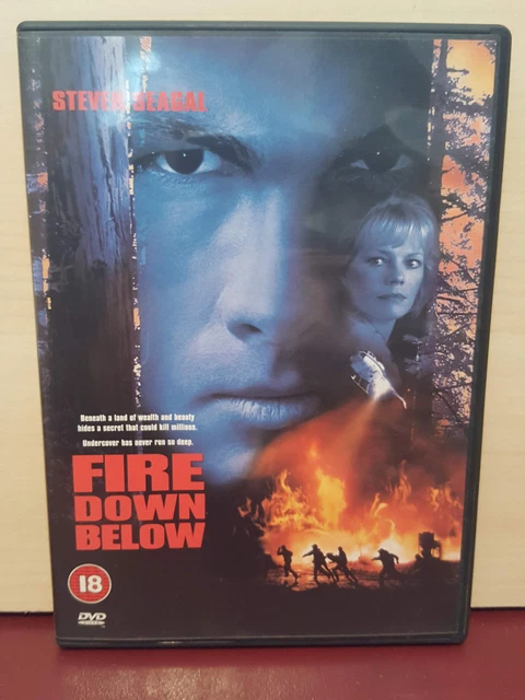 FIRE DOWN BELOW - Steven Seagal - Region 2 DVD (J37) £0.99 - PicClick UK