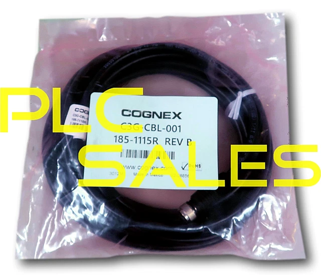 COGNEX C3G-CBL-001 | 5 Meter Prüfer 3G + 4G Strom- & E/A-Kabel 185 ...