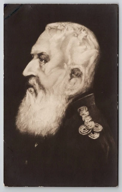 METAMORPHIC LEOPOLD II of Belgium The Builder King Belgians RPPC ...
