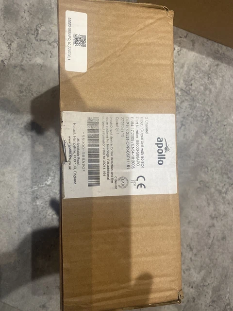 2 X APOLLO xp95 3 channel input/output unit with isolator £75.00 ...