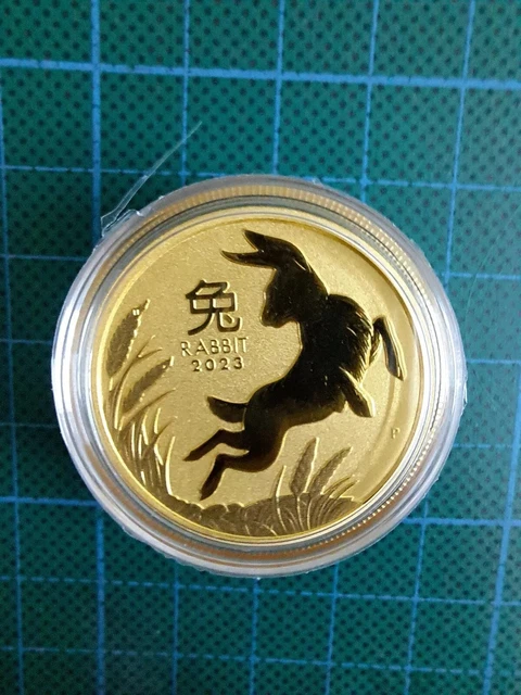 2023 AUSTRALIAN LUNAR Year of the Rabbit 1oz 9999's Gold Bullion Coin ...