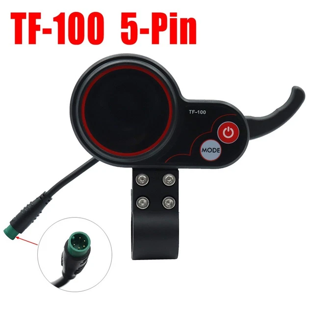 TF100 ELECTRIC SCOOTER Display Panel with Speed Battery Gear Mode ...
