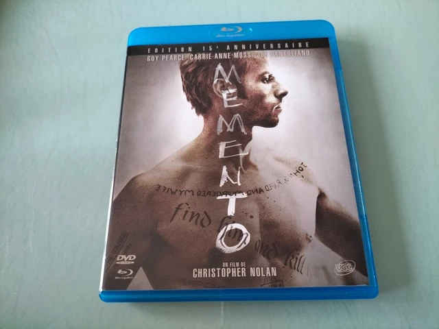 MEMENTO - BLU-RAY - Christopher Nolan EUR 15,00 - PicClick FR