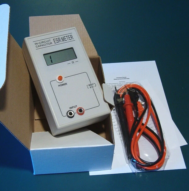 IN - CIRCUIT Capacitor ESR Meter / Digital Capacitor ESR Tester $69.99 ...