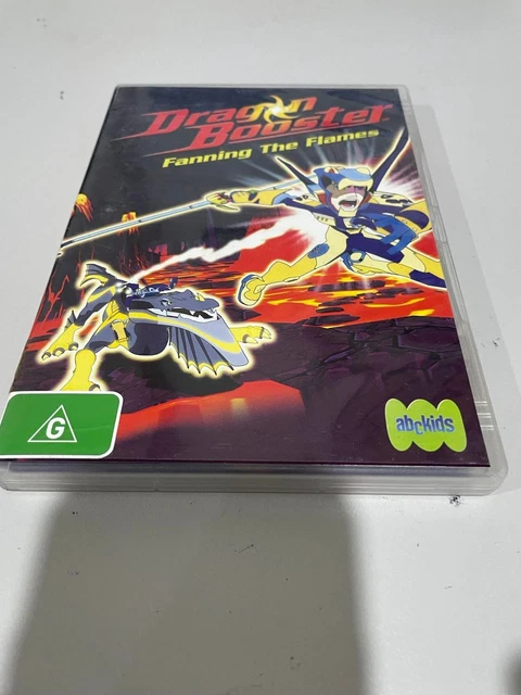 DRAGON BOOSTER - Fanning The Flames region 4 DVD (animated action kids ...