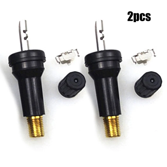 Secure Tpms Tire Pressure Sensor Valve Stem Kit 2pcs For For Cars