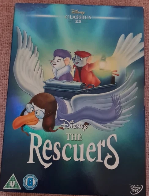 DISNEY THE RESCUERS Dvd With O Ring Sleeve £6.50 - PicClick UK