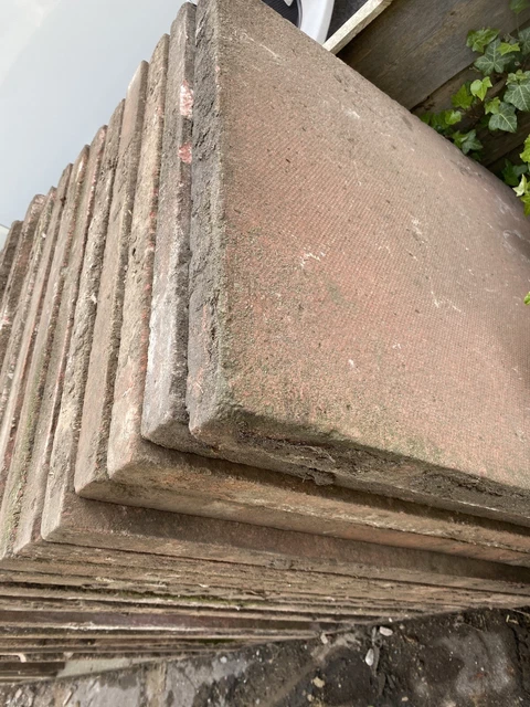 USED CONCRETE PAVING slabs 900 x 600 £0.99 - PicClick UK