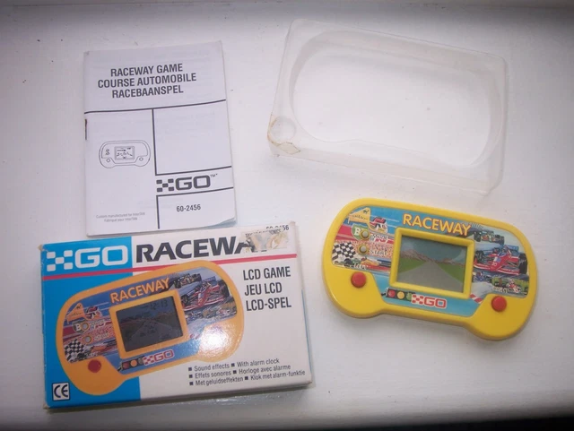 VINTAGE,RETRO-ELECTRONIC GAME-GO RACEWAY-BOX,INSTRUCTION £29.99 ...