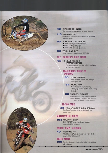 DIRT ACTION MAGAZINE Issue 6 $19.95 - PicClick AU