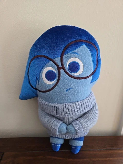 DISNEY PIXAR STORE Inside Out Sadness Blue Plush Stuffed Toy 12" £8.44 ...
