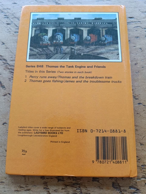 LADYBIRD BOOK- THOMAS The Tank Engine And Friends £0.63 - PicClick UK