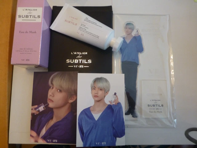 BTS X VT Subtils Perfume, Hand cream, acrylic stand and photo card set ...