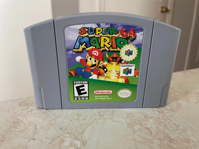 SUPER MARIO 64 (Nintendo 64, 1996) N64 Cart Only $49.99 - PicClick CA