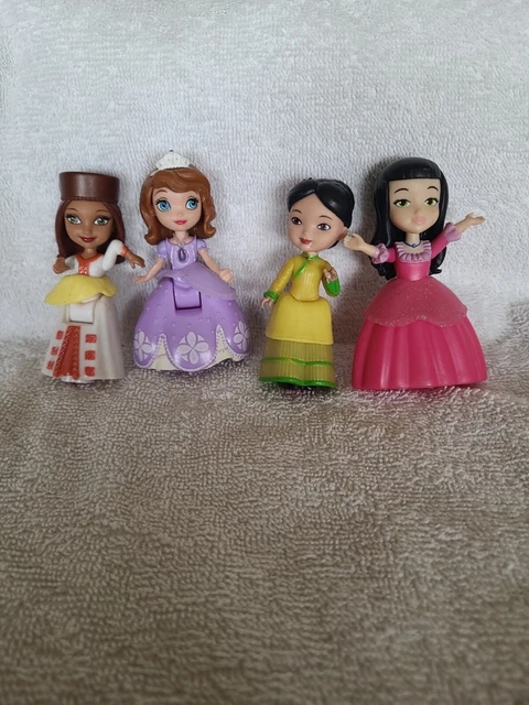 DISNEY PRINCESS SOFIA The First Talking Castle Mini Figures Lot ...