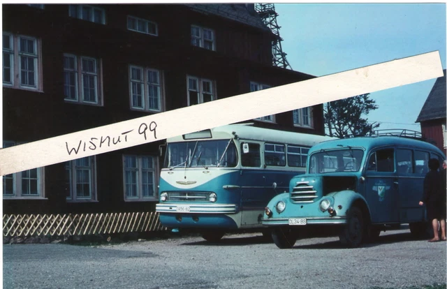 BUS-FOTO DDR OLDTIMER LKW VEB Kraftverkehr Ikarus 55 IFA Garant EUR 2 ...