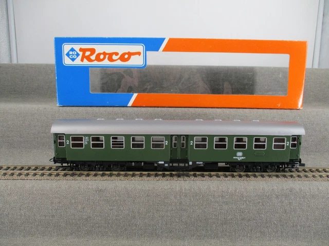 ROCO SPUR H0 44363 Personenwagen Umbauwagen 2. Klasse der DB in OVP2 EUR 14,90 - PicClick DE
