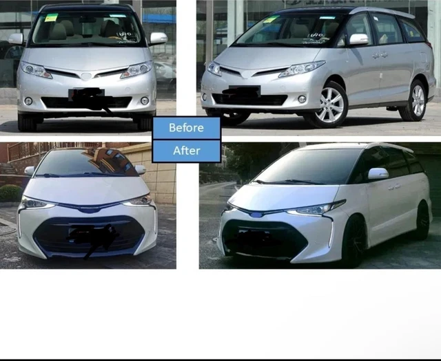 TOYOTA ESTIMA CONVERSION [Body Kit and Accessories] Upgrade to 2019 ...