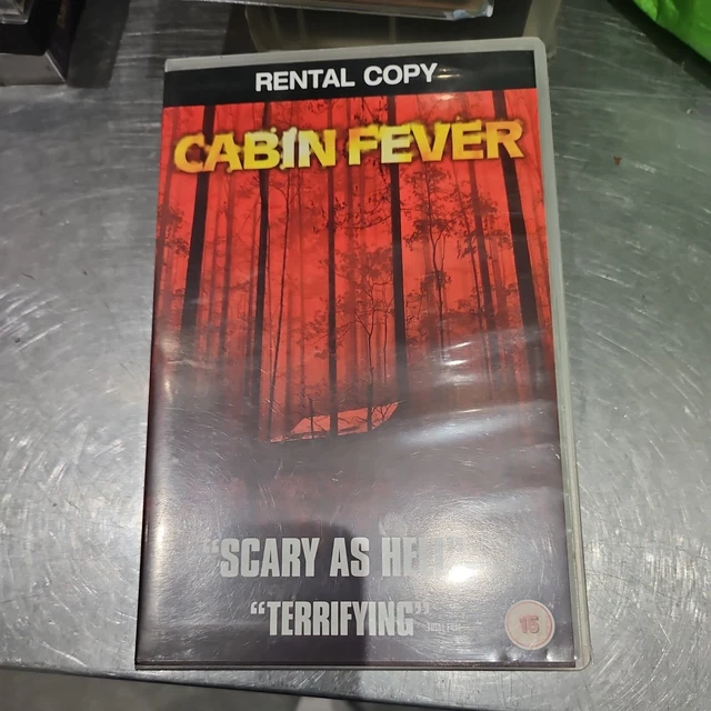 CABIN FEVER (VHS, 2004) Big Box Ex Rental £8.99 - PicClick UK