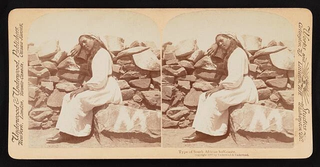 SOUTH AFRICA TYPE of South African half-caste Historic Old Photo EUR 6 ...